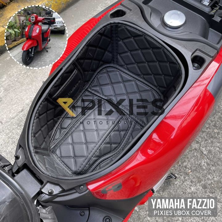 YAMAHA FAZZIO 125 PIXIES UBOX SEAT COMPARTMENT COVER | Lazada PH