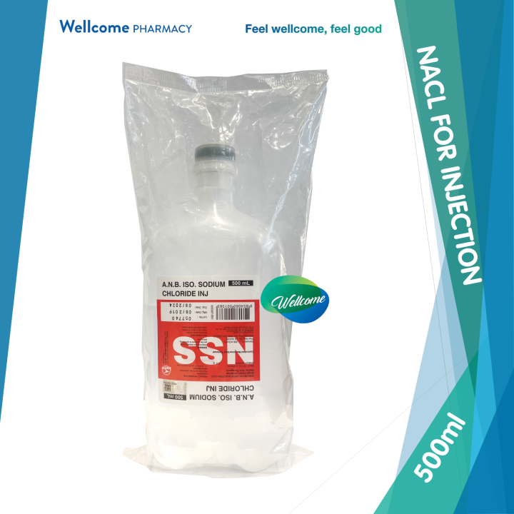 A.N.B Isotonic Normal Saline (Sodium Chloride 0.9% w/v) for Injection ...