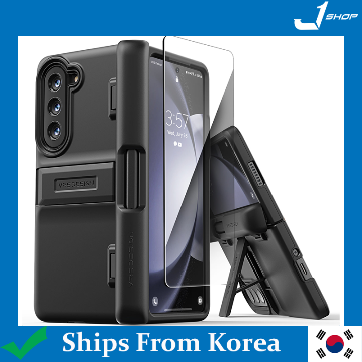 VRS Quick Stand Modern for Galaxy Z Fold 5 Phone Case + 1 Front Display ...