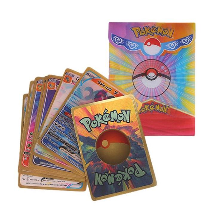 Cards Vmax Gx 10Pcs English Poke Cards Pokemon Shining Cards Collection ...