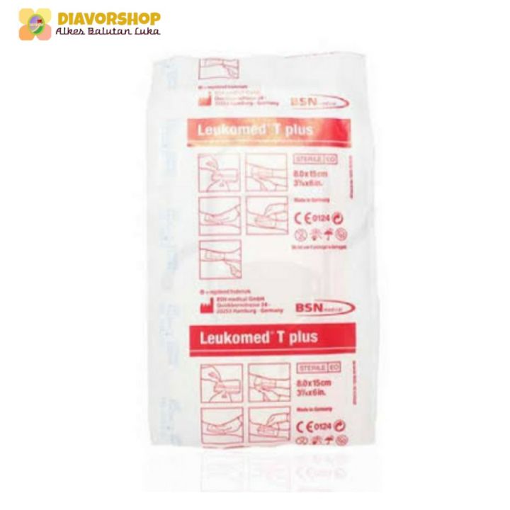 Lukomed T Plus Post Op / dressing Modern/plester anti air 1lembar ...