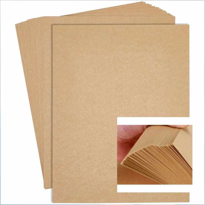 Kraft Paper A4 SIZE (70/115 GSM) by 10 pcs | Lazada PH