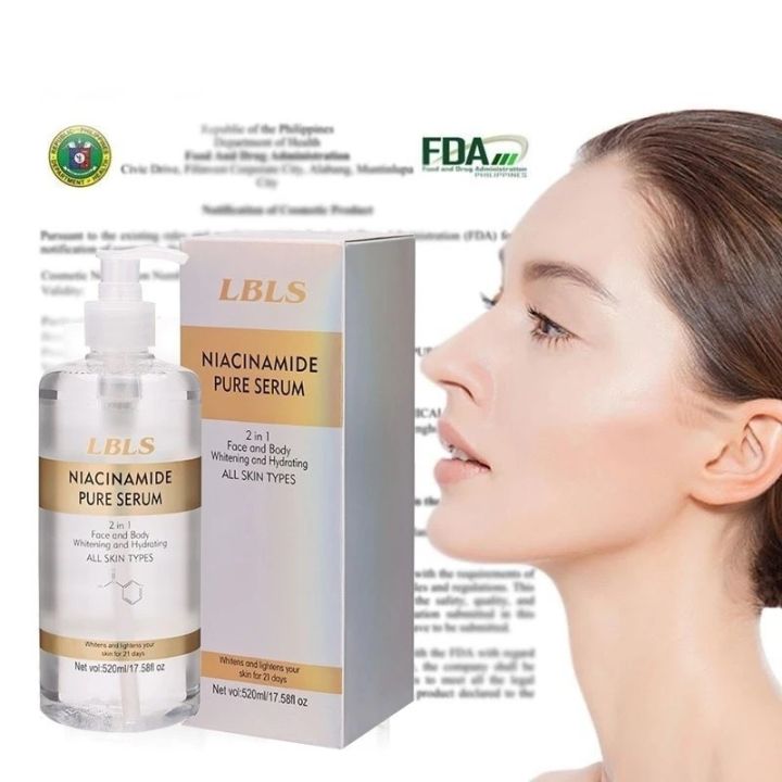 Authentic Niacinamide Pure Serum Fast Efficient Whitening Face and Body ...