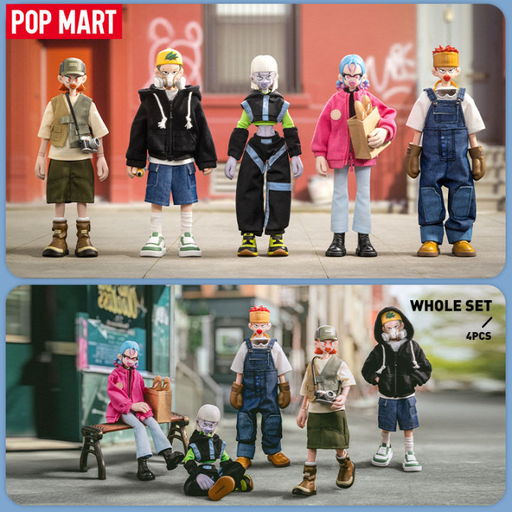 POP MART BAZBON Label Plan Series 1/8 Action Figure Blind Box | Lazada