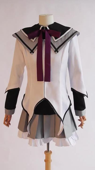 Puella magi madoka magica cos Uniform School Uniform Lumu Yuan Xiaomei ...