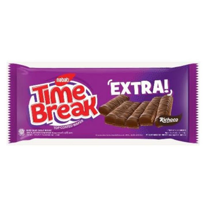 Nabati Wafer TIME BREAK Extra 34gr | Lazada Indonesia