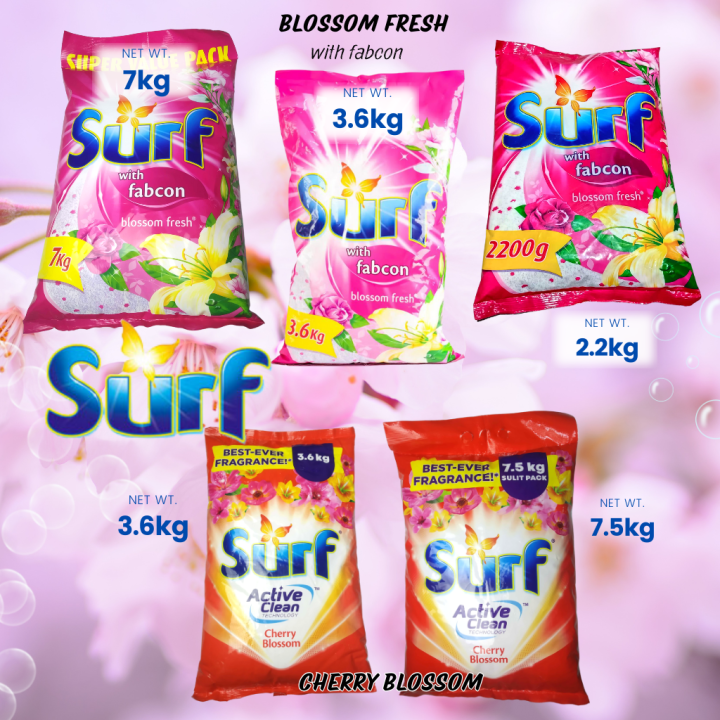 Surf Blossom Fresh with Fabcon or Cherry Blossom Sulit Pack Laundry ...