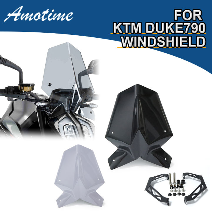 Motorbike For KTM Duke 790 Duck790 Windscreen Windshield Shield Screen ...