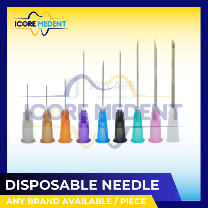 Terumo Disposable Needle (Sold Per Piece) [G18, G19, G22, G25, G27] | Lazada PH