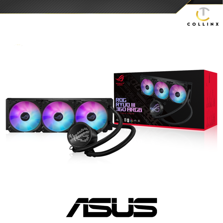ASUS FAN ROG RYUO III 360 ARGB | 8th Gen Asetek Pump | ASUS-Exclusive ...