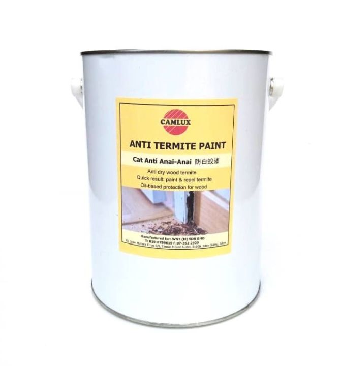 Camlux Anti-Termite Paint 4L Termite Paint 4 Liter/Termite repellent ...