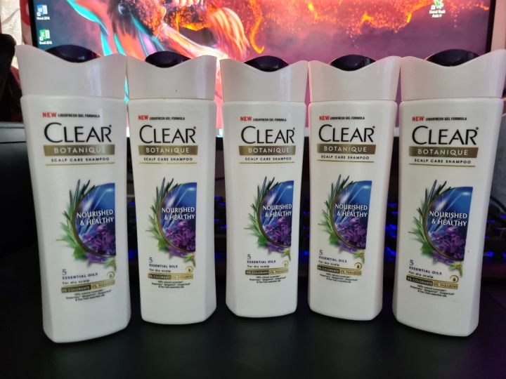 CLEAR BOTANIQUE Nourished & Healthy Scalp Care Shampoo 150mL | Lazada PH