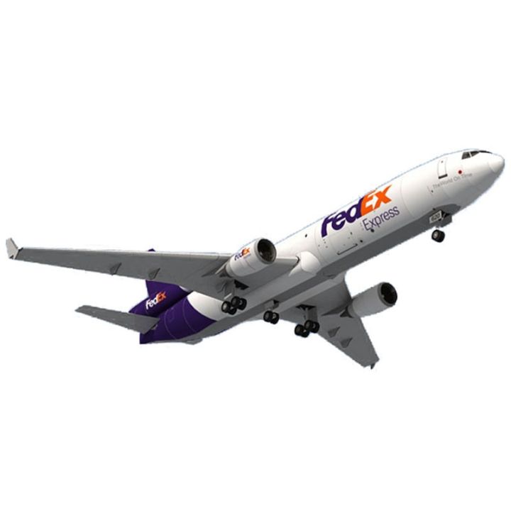 1:100 1:72 เครื่องบิน MD-11 Fedex 3D DIY ชุดโมเดลการ์ดกระดาษโมเดลของ ...