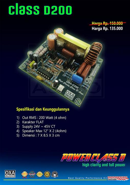 Power Class D200 Mono | Lazada Indonesia