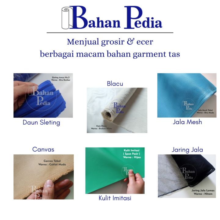 Kain Spunbond 75gsm Bahan Puring Furing Goodie Bag 100 x 160cm - Hitam ...