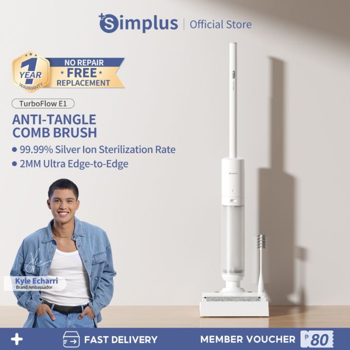 Simplus E1 Wet & Dry Vacuum Cleaner Cordless Vacuum Cleaner 2.8kg ...