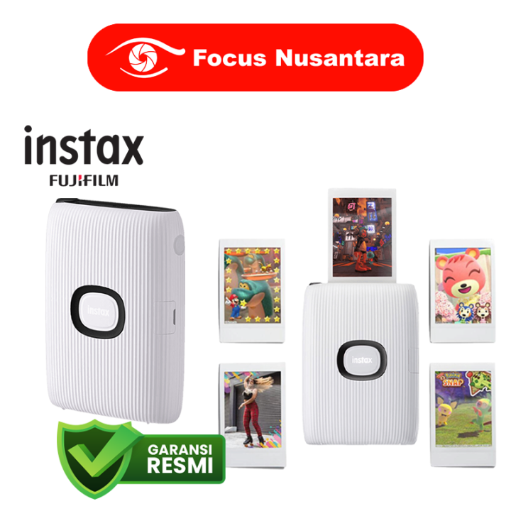 FUJIFILM Instax Mini Link 2 Special Edition Nintendo Switch Clay White ...