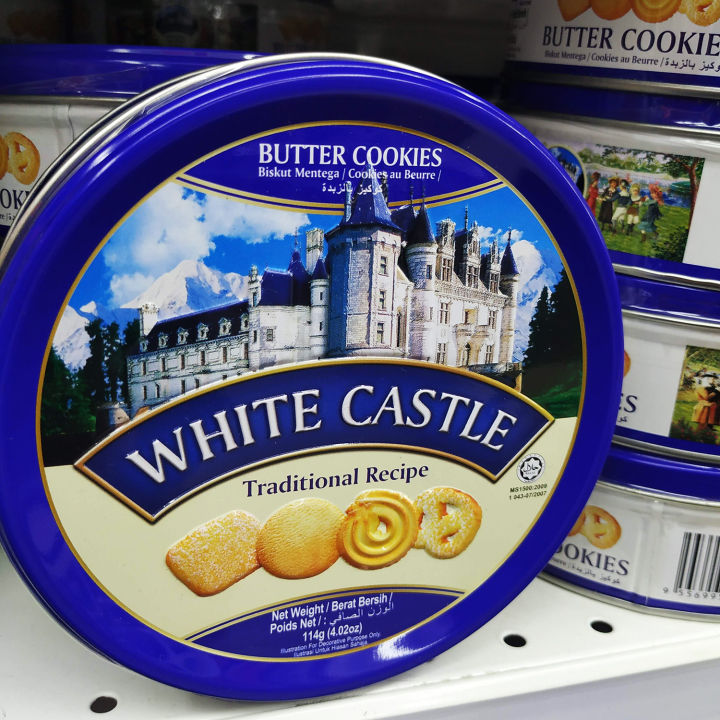 White Castle Butter Cookies Biskut Mentega Traditional Recipe 114gm ...