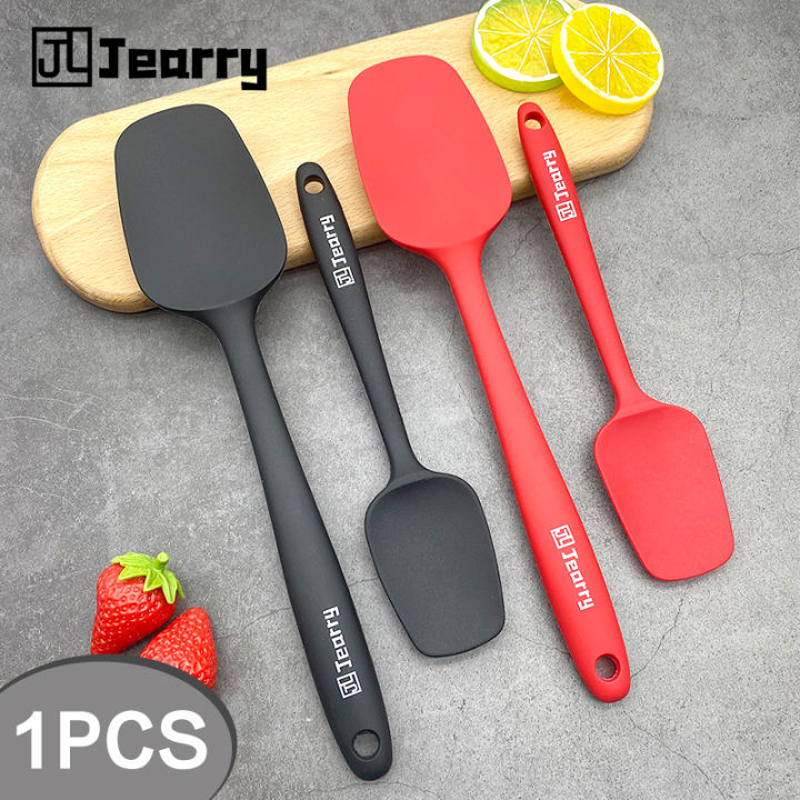 Jearry Food Grade Silicone Spatula Stir Fry Baking Non Stick Spoon Heat ...