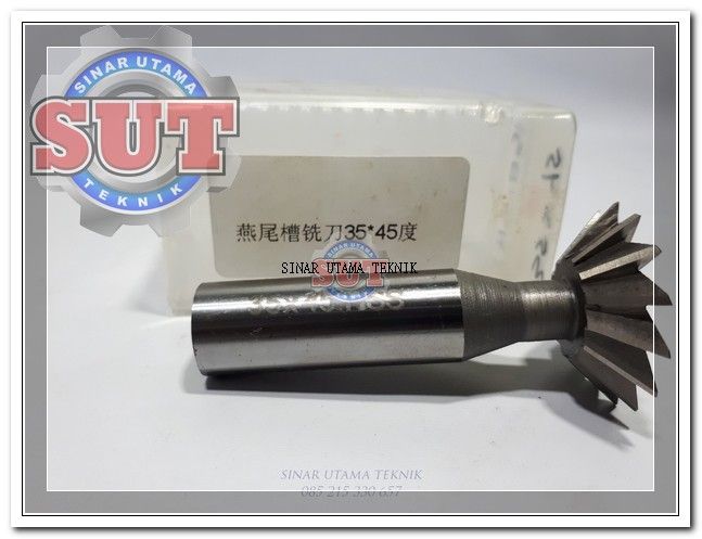 Dovetail 35x45 Ekor Burung Dove Tail | Cutter Milling T Slot Cutter T ...
