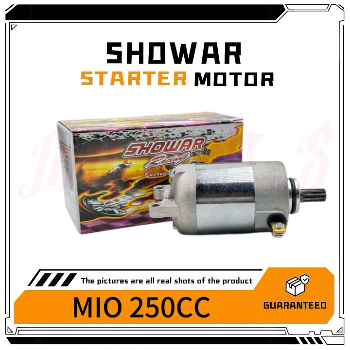 SHOWAR Starter Motor For MIO 250CC | Lazada PH