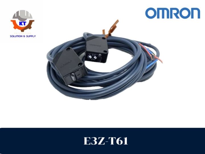 พร้อมส่ง,โฟโต้เซนเซอร์ ออมรอน,Omron Photoelectric Sensor E3Z-T61,ตัวรับ ตัวส่ง NPN | Lazada.co.th