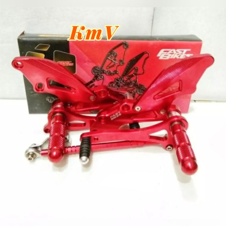 Footstep Underbone Satria Fu Full 1 Set Foot Step Kiri Kanan CNC Tebel ...