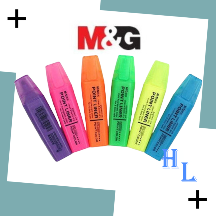 M&G Point Liner Highlight Pen | Lazada