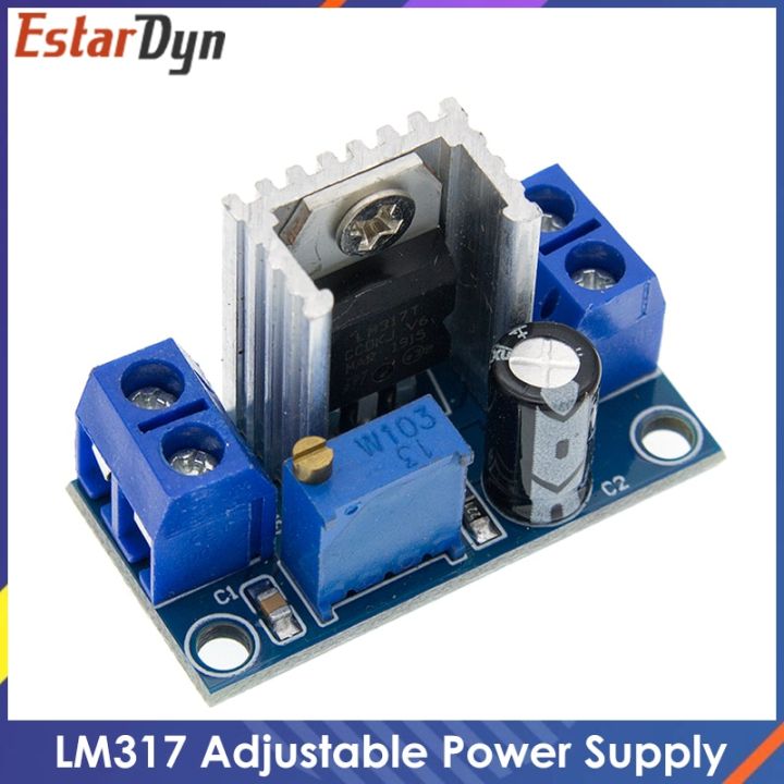Lm317 Adjustable Voltage Regulator Power Supply Lm317 Dc-dc Converter Buck Step Down Circuit ...