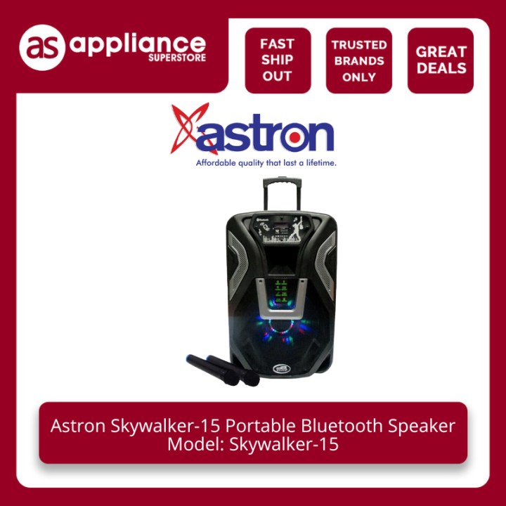 Astron Skywalker-15 Portable Bluetooth Speaker | Lazada PH