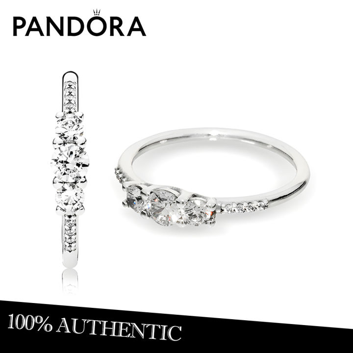 Pandora Fairy Tale Light Ring 925 Silver Female Cute Light Luxury Niche ...