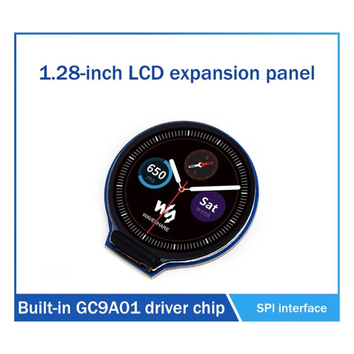 Waveshare 1.28 Inch Circular Display LCD Screen Module 240X240 Pixels ...