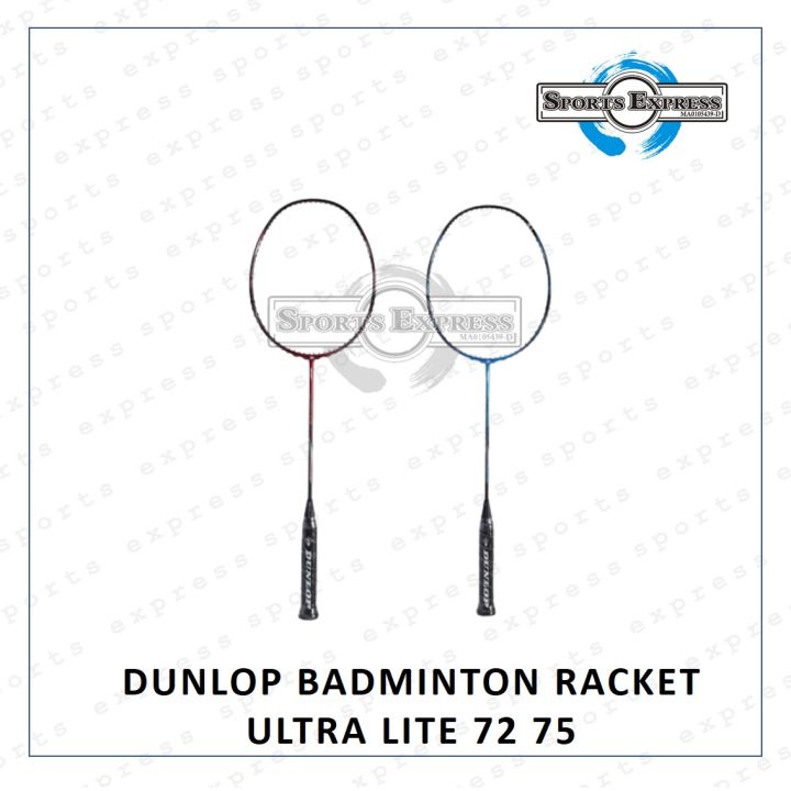 DUNLOP Badminton Racquet Racket Ultra Lite 72 75[100% Authentic ...