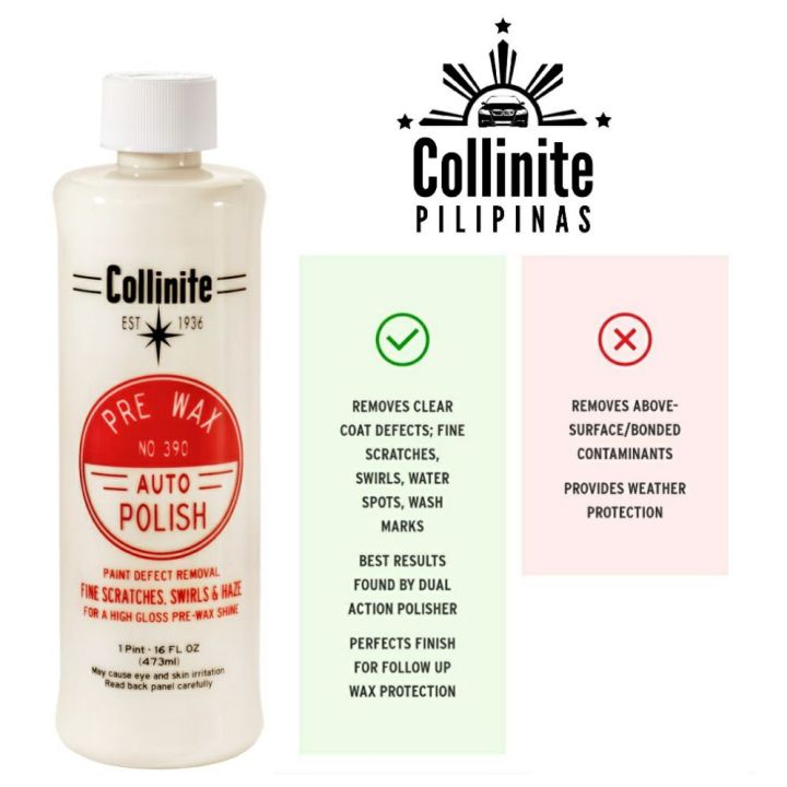 Collinite 390 Pre-wax Auto Polish | Lazada PH