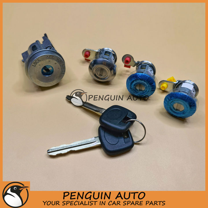 TOYOTA AVANZA F601 F602 2003 IGNITION STARTER KEY & DOOR KEY LOCK FULL ...