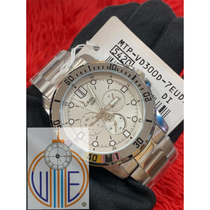 VASIO MENS SILVER MTP VD300D 7E | Lazada PH