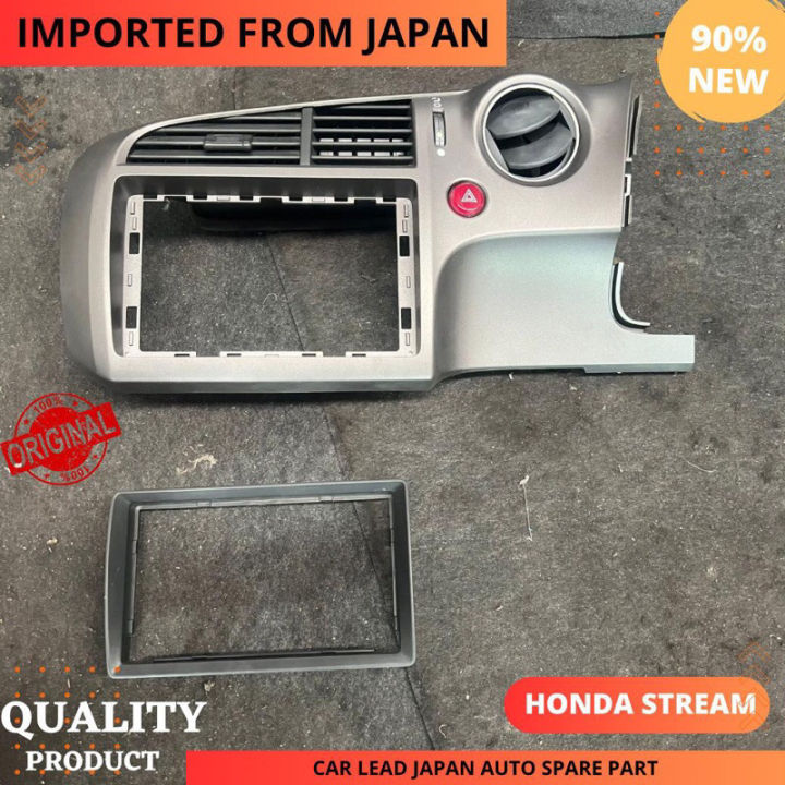 Cover Center Aircond Vent Radio Panel Cover honda stream Rn6 Rn8 Rn9 ...