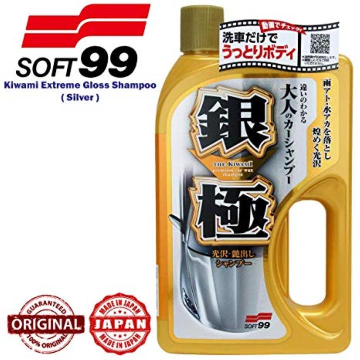 (Free Gift) Soft 99 Kiwami Extreme Gloss Shampoo For Silver Colour Car ...