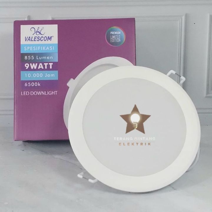 Lampu downlight Led Inbow Valescom 9w 9 watt - putih | Lazada Indonesia