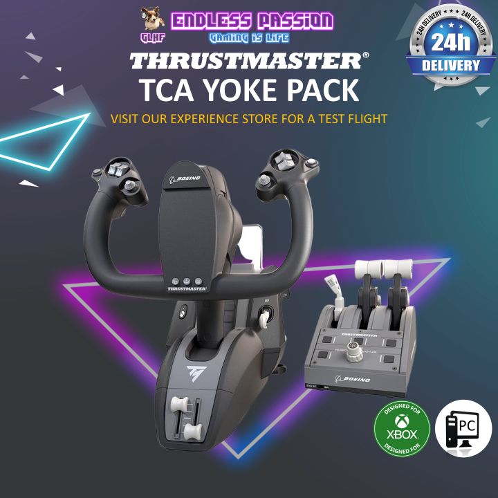 Thrustmaster TCA Yoke Pack Boeing Edition - 4460210 | Lazada Singapore
