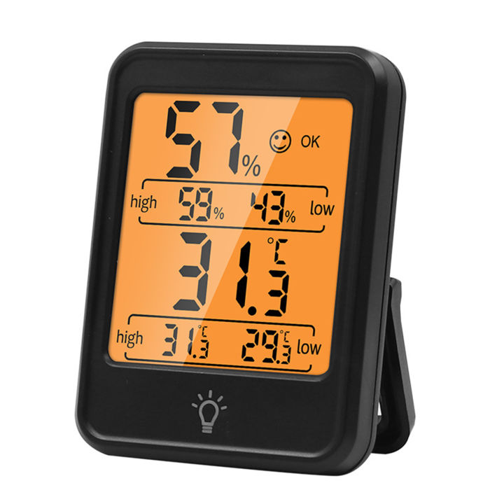 Multifunctional Digital Thermometer Hygrometer Temperature Humidity ...