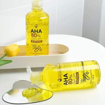เอเอชเอ เซรั่ม 80 % AHA 80% serum krod khaw 500 ml | Lazada.co.th