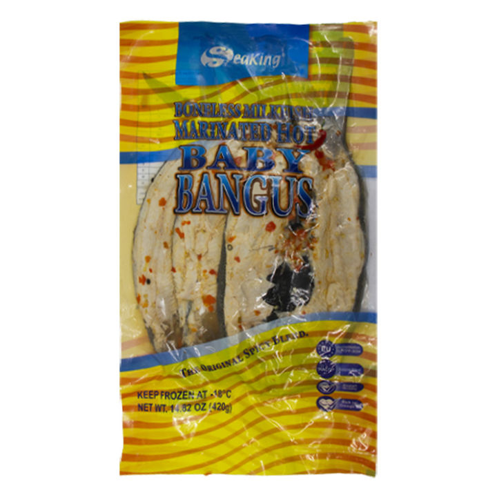 Seaking Boneless Milkfish Marinated Hot Baby Bangus 420g | Lazada PH