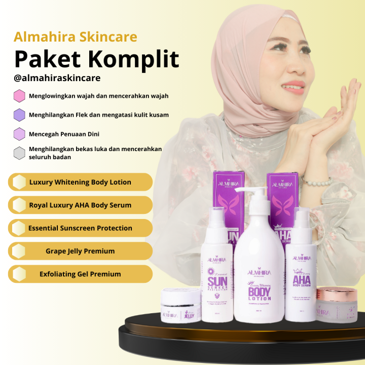 Almahira Skincare Paket Komplit Jumbo | Lazada Indonesia