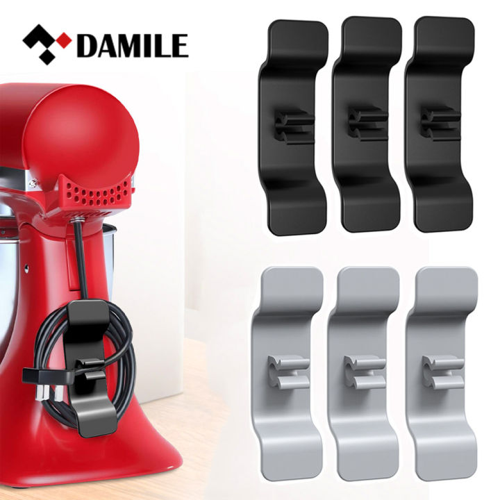 DAMILE Cord Wrapper Organizer Clips Holder Wire Hider Cable Winder ...