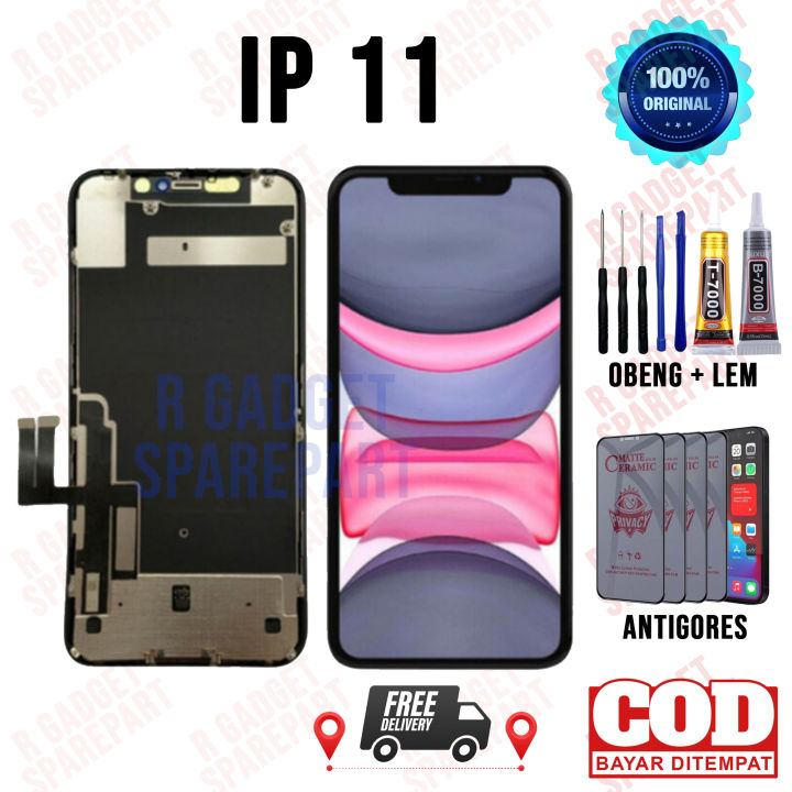 Lcd IP 11 Original OEM Quality Lcd Touchscreen Fullset IP 11 | Lazada ...