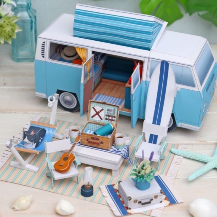Papercraft Diorama Mobil Van DIY | Lazada Indonesia