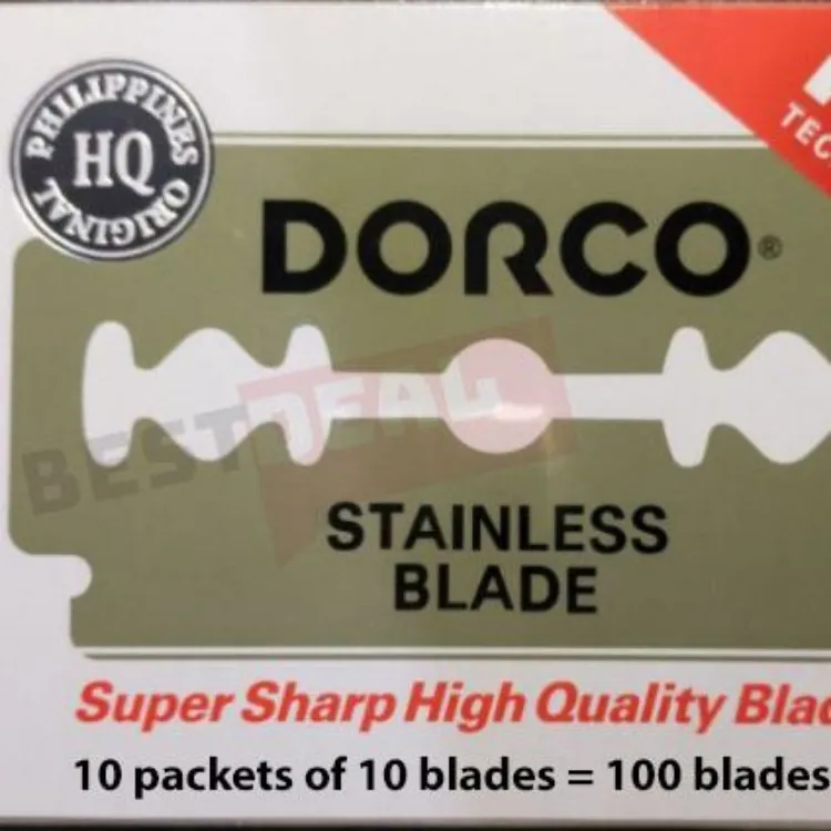 Dorco Stainless Blade (10 Packets of 10 Blades) | Lazada PH