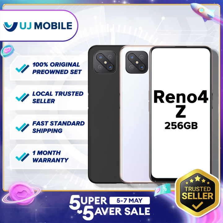 [FULLSET] Reno 4Z 5G | 8GB+128GB / 12GB+256GB | Fullset | Condition Grade A | 100% Original | Lazada