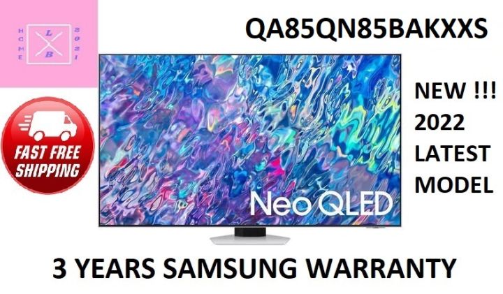 SAMSUNG QA85QN85BAKXXS , 85INCH 4K NEO QLED SMAR TV , MINI LED WITH ...